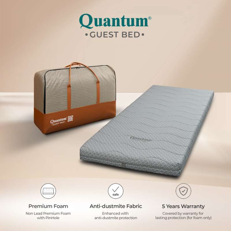 Promo Quantum Premium Guest Bed / Kasur Travel Lipat Diskon 43% Di ...