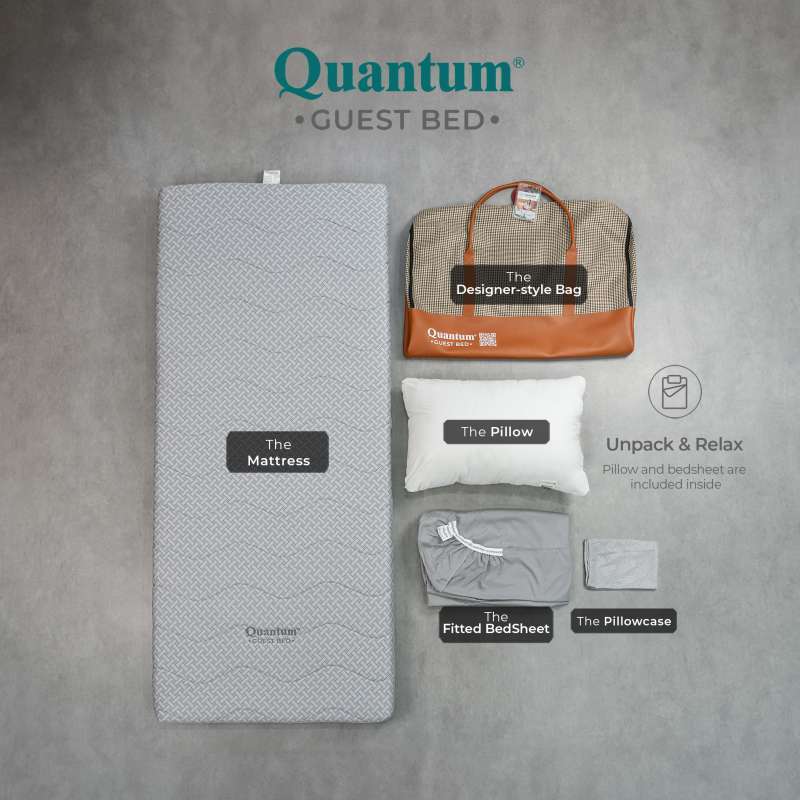 Promo Quantum Premium Guest Bed / Kasur Travel Lipat Diskon 43% Di ...