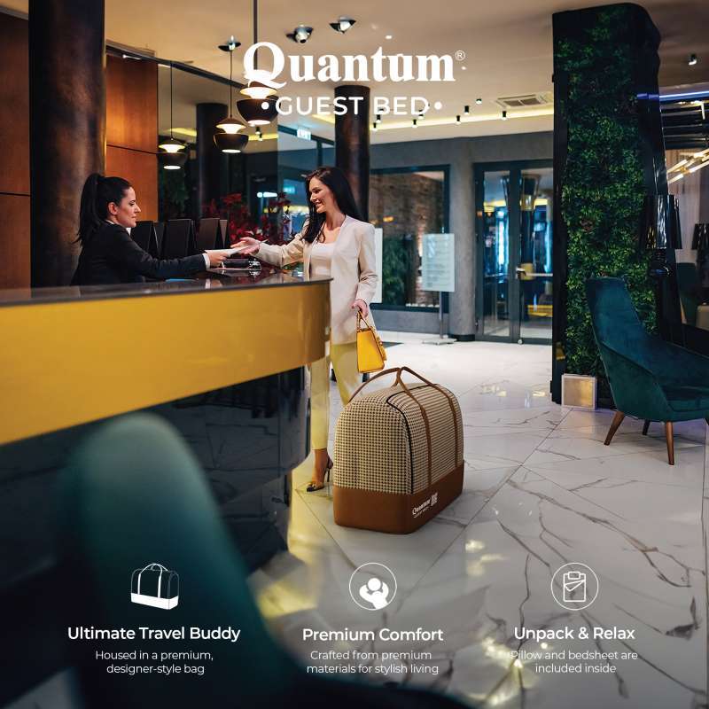 Promo Quantum Premium Guest Bed / Kasur Travel Lipat Diskon 43% Di ...