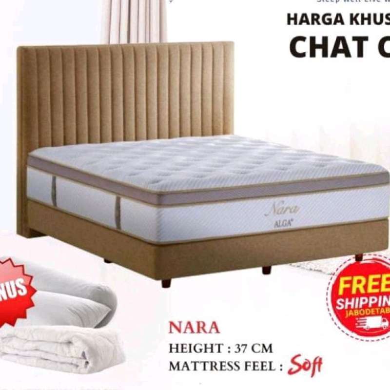 Jual Spring Bed Nara Terbaru Kasur Spring Bed Minimalis Spring Bed Alga ...
