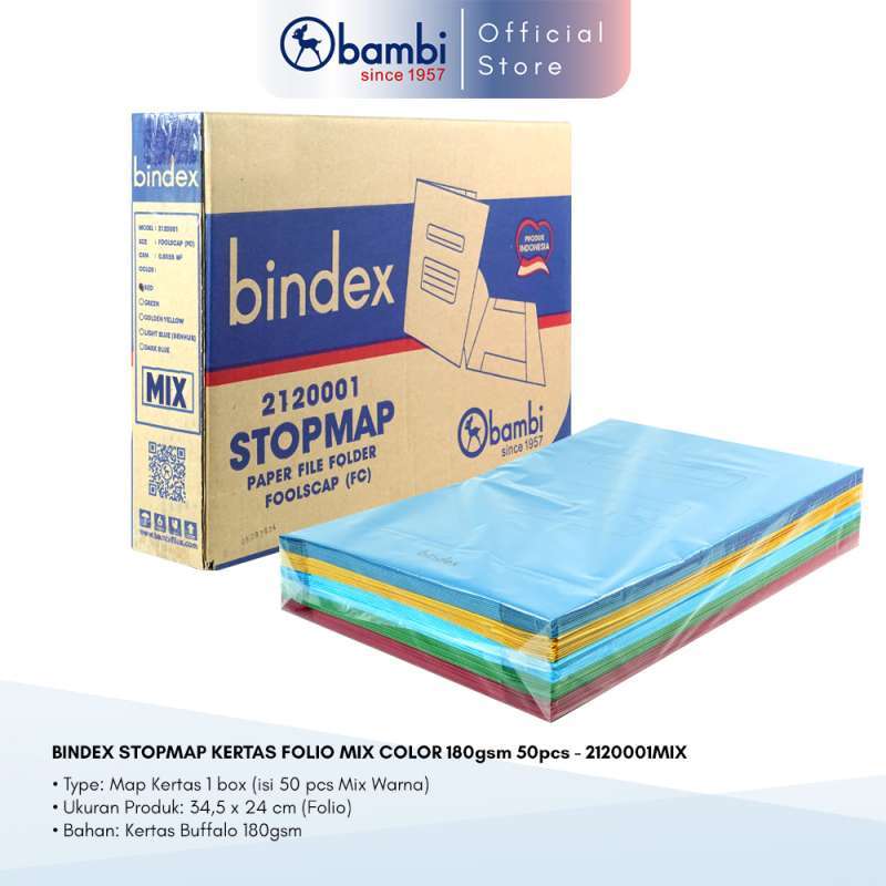 Stopmap Kertas 1 Pak - Promo "PELANGGANBARU-20K"