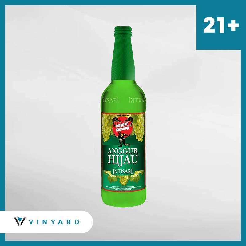 Promo Anggur Hijau Gingseng Intisari 620 Ml Diskon 13% Di Seller Glas+ ...