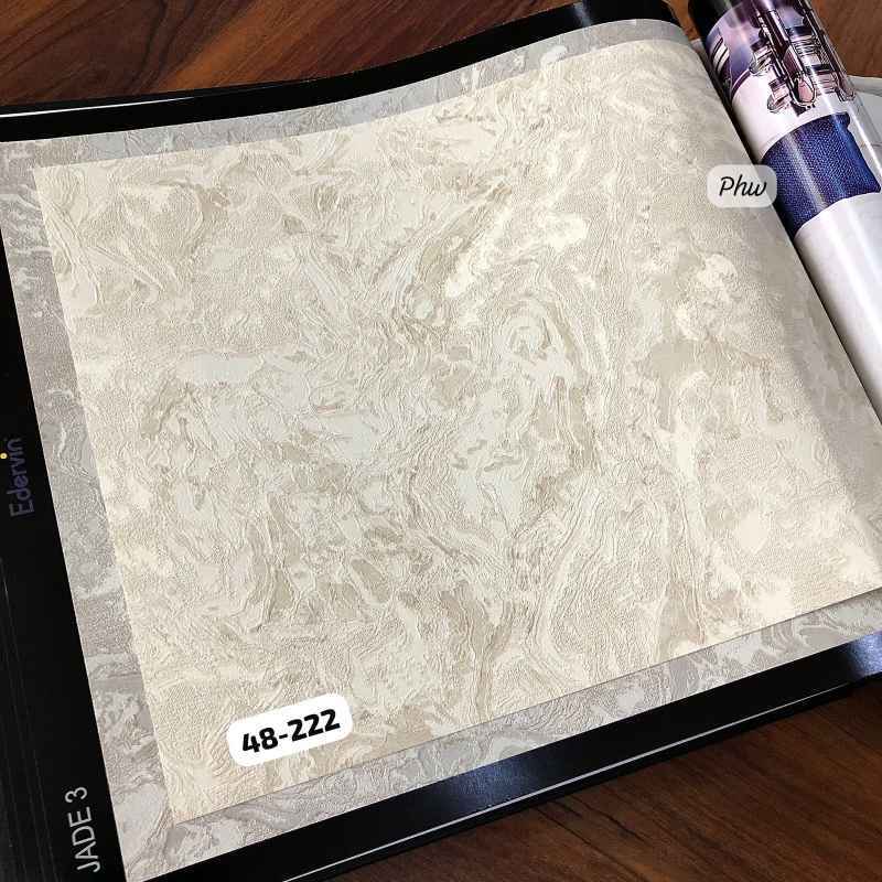 Jual Wallpaper Dinding Motif Granit Tekstur Timbul Cream Putih Abu Jade ...