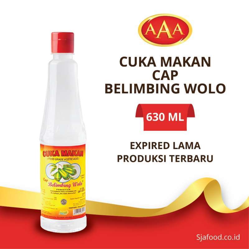Jual Cuka Makan Cap Belimbing Wolo [630 Ml] Di Seller Aaa Premium ...