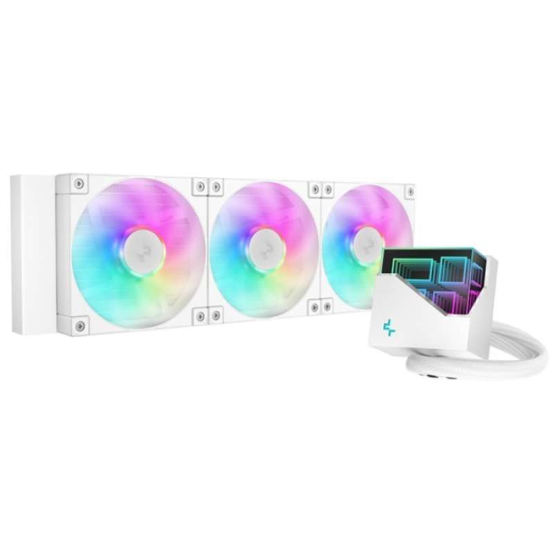 Jual Deepcool Lt360 Argb 360mm High-performance Aio Cpu Cooler - White ...