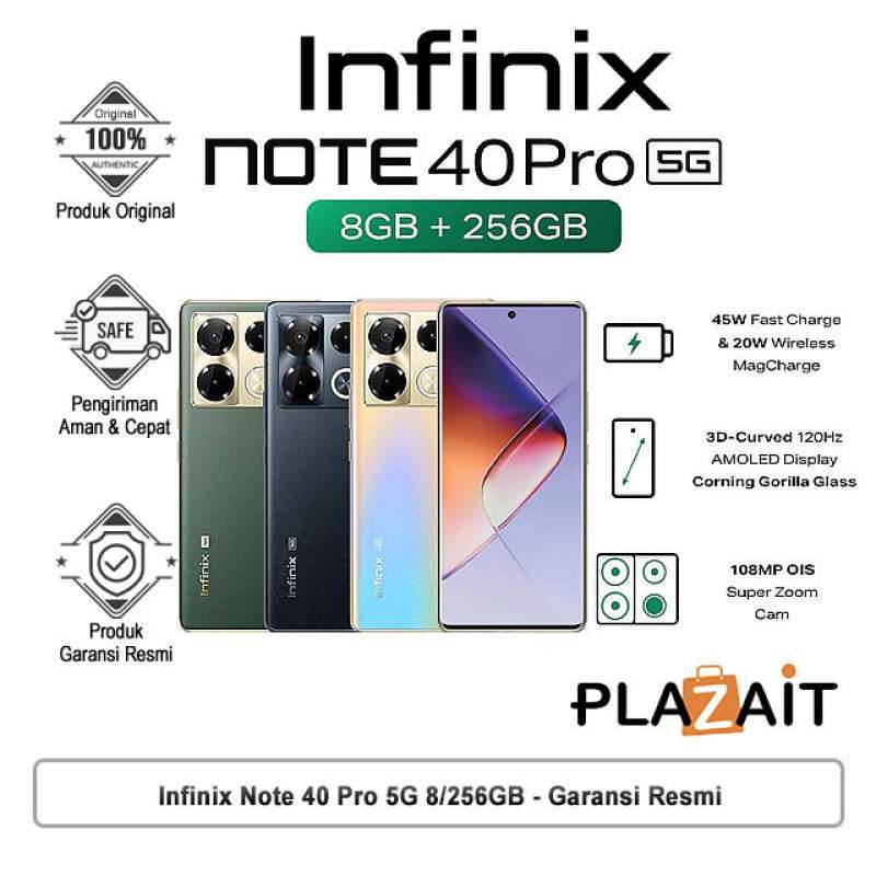 Infinix Note 40 Pro Ram 16 - Harga Terbaru Juni 2026