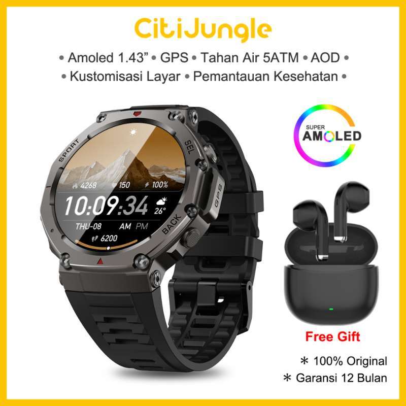 Jual Citijungle Smart Watch GPS 5atm Kompas 5atm Dapat Digunakan Untuk ...