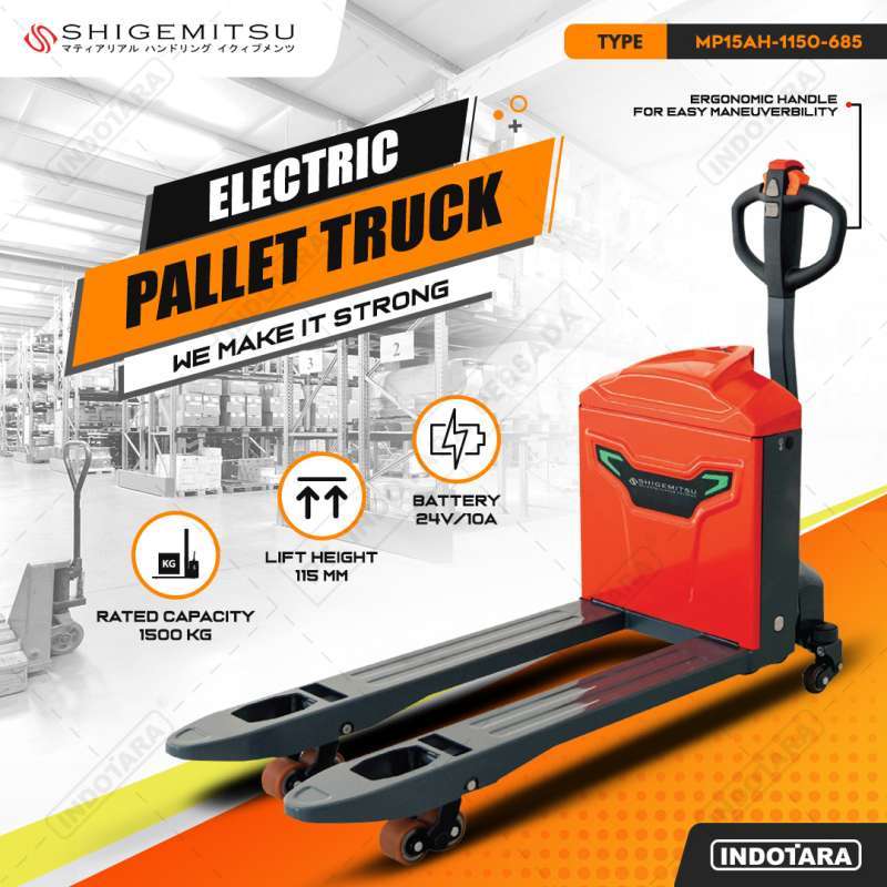 Harga Electric Pallet Truck 💯 Terbaru, Spesifikasi, & Kredit Mei 2025