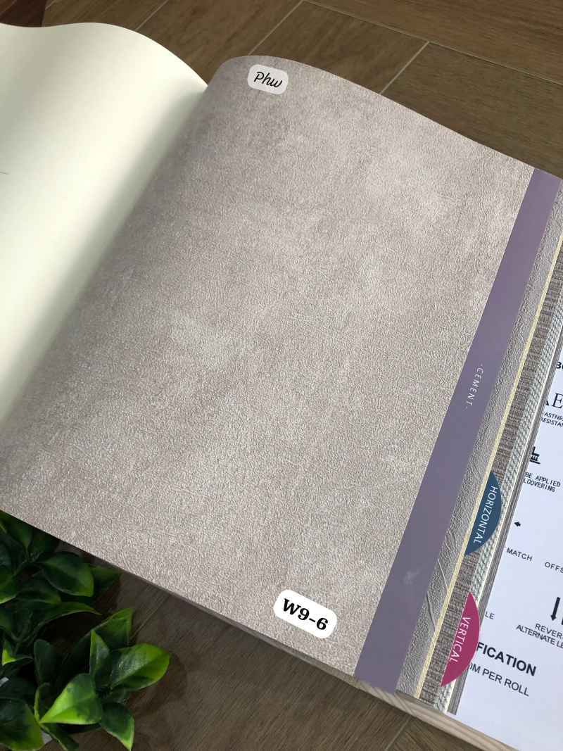 Jual Wallpaper Dinding Polos Tembok Semen Abu Flo Di Seller Aneka Indah ...