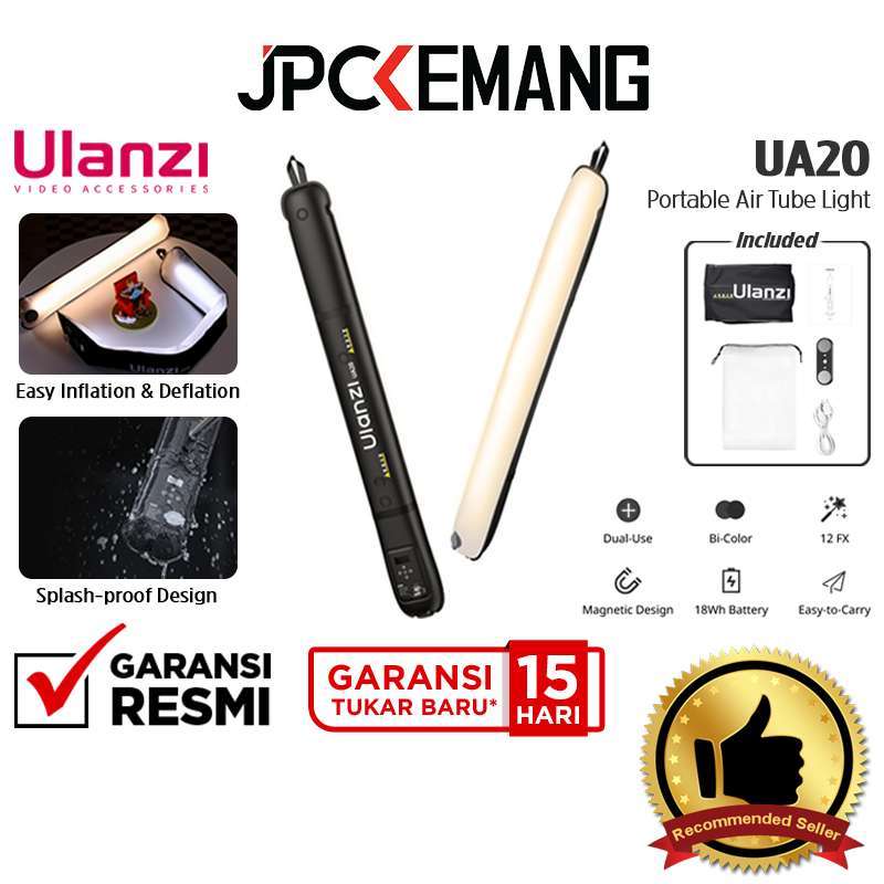 Promo Jpc Kemang Ulanzi Ua20 Portable Air Tube Light 20W Bi-color Led ...