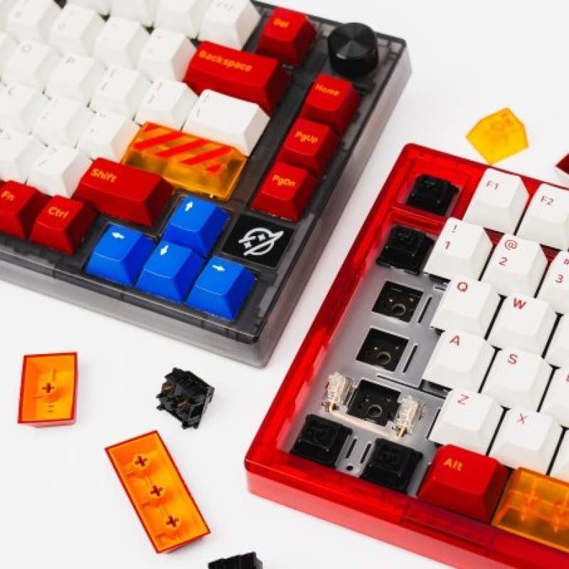 Jual Press Play Rover84 Rover-84 V4 Wireless Gaming Mechanical Keyboard ...