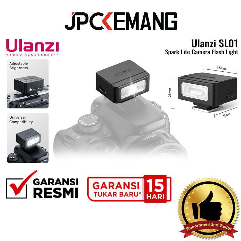 Jual Jpc Kemang Ulanzi Spark Lite Sl01 / Sl02 Camera Mini Flash Light Universal Portable ...
