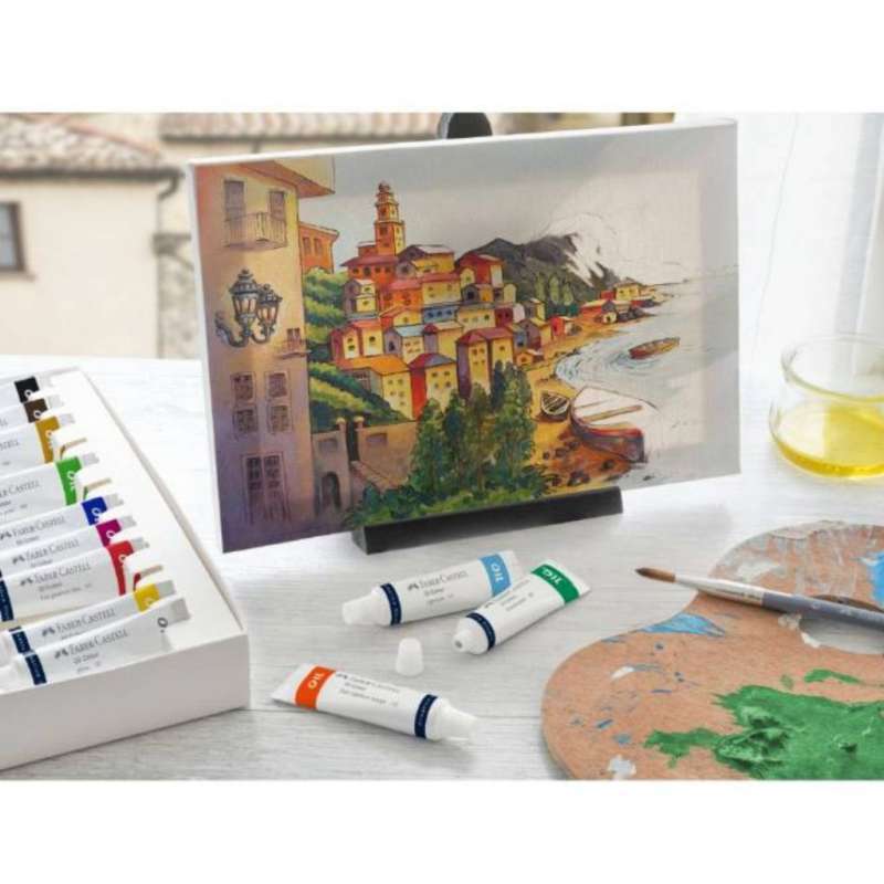 Jual Faber-castell Creative Studio Cat Lukis Minyak Oil Colours Set 12 ...