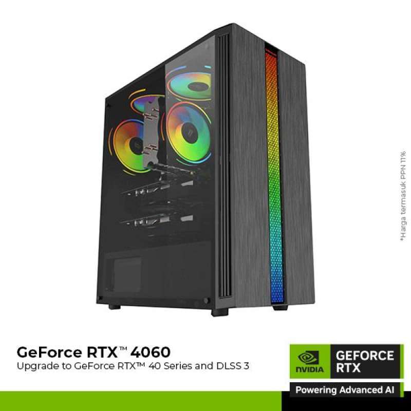 Jual Pc Rakitan Gaming Myth Hunter Geforce Rtx 4060 Intel Core 11th Fs ...