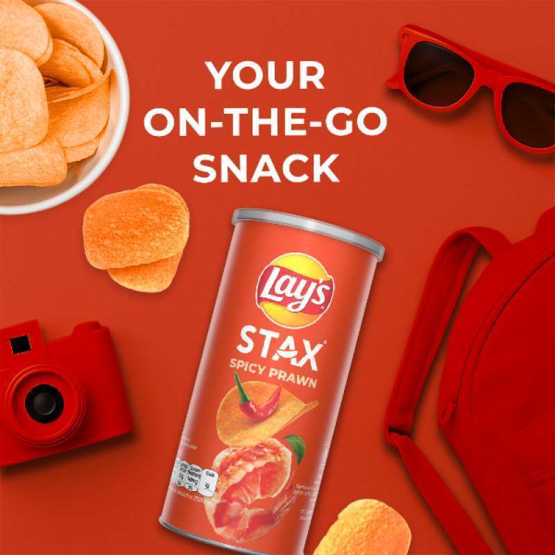 Promo [promo]buy 2 Get 1 Free - Lay's Stax Spicy Prawn 70g Diskon 33% ...
