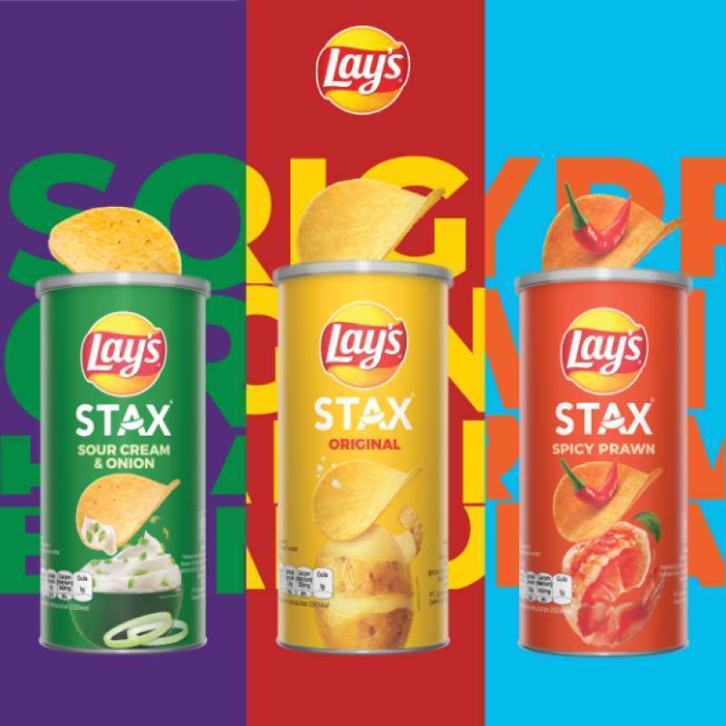 Promo [promo]buy 2 Get 1 Free - Lay's Stax Spicy Prawn 70g Diskon 33% Di Seller Lay's, Cheetos ...