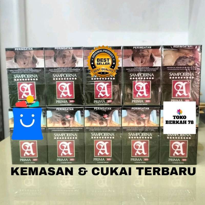 Jual Sampoerna A Kretek Prima Go 12 Batang ( Slop ) Di Seller Toko ...