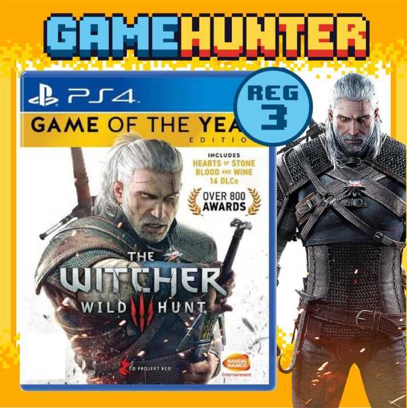 Jual Ps4 The Witcher 3 Wild Hunt Goty / Game Of The Year, Warna Reg 3 Asia English Di Seller ...