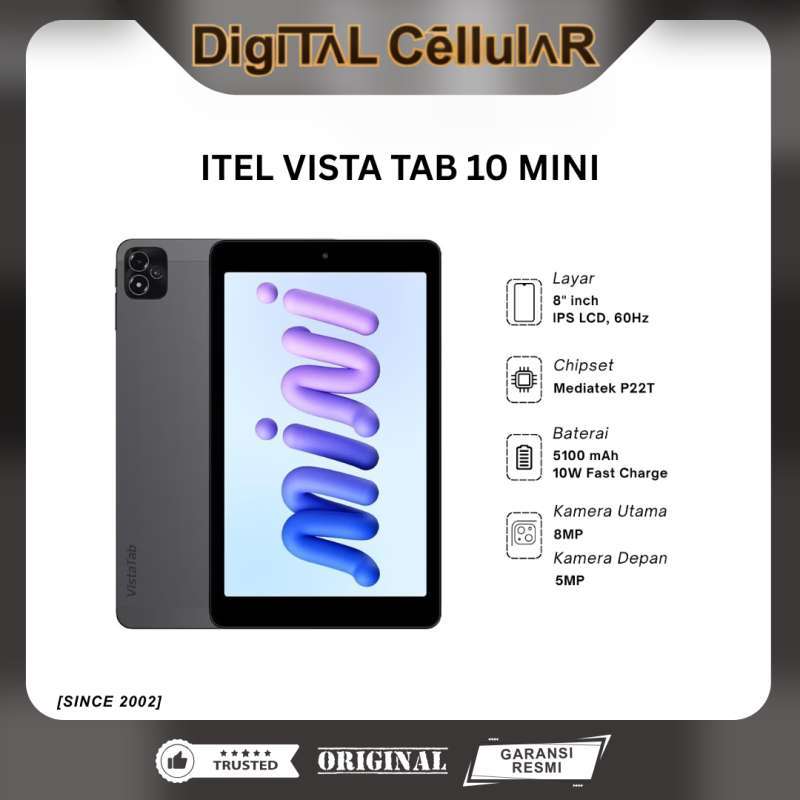 Itel Vista Tab 10 Mini 🔥 Harga & Spesifikasi Terbaru Januari 2026