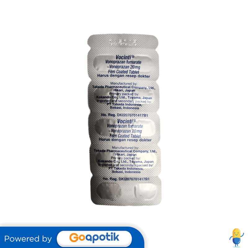 Jual Vocinti 20 Mg Strip 10 Tablet Di Seller Apotek Borobudur ...