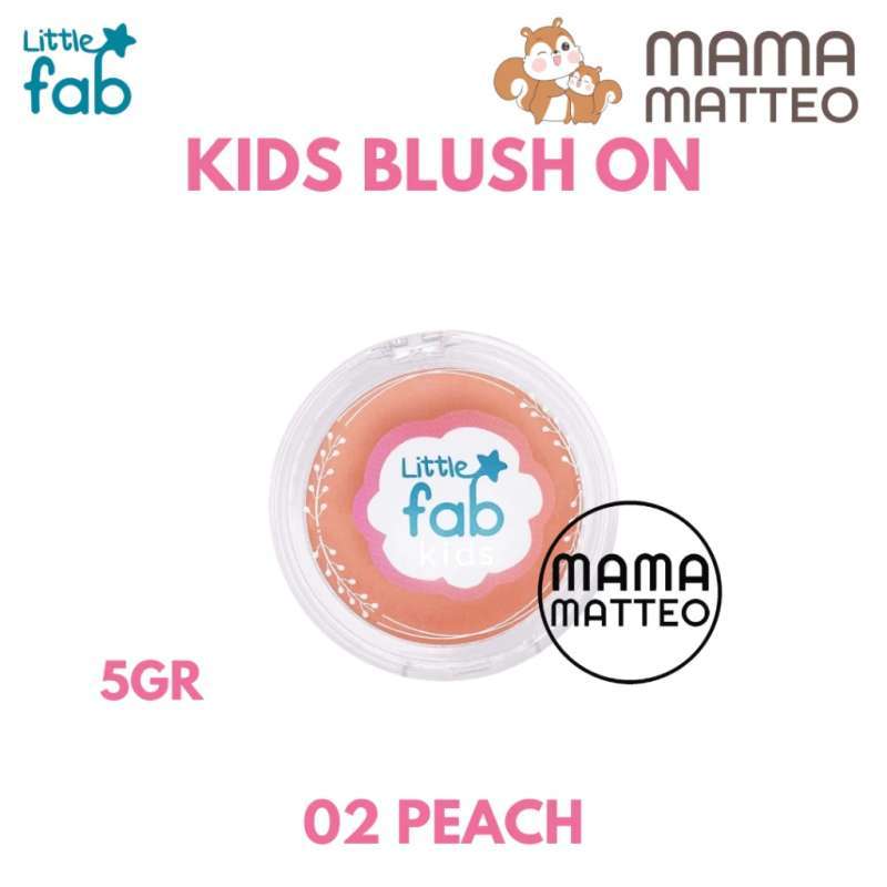 Jual Little Fab Kids Blush On 5gr / Perona Pipi Blush Makeup Blush On ...