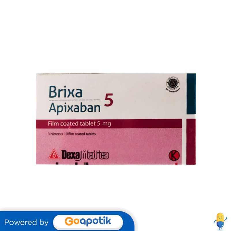 Jual Brixa 5 Mg Box Isi 30 Tablet Di Seller Apotek Viladelvia - Bali ...
