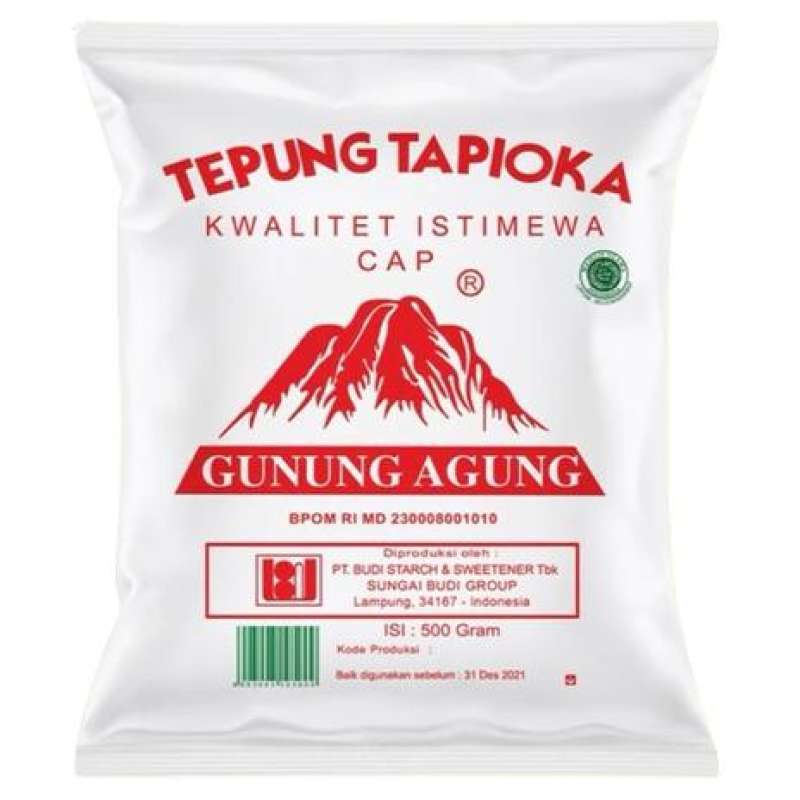 Jual Tepung Tapioka Gunung Agung 500 Gram Di Seller Sembako Manuel ...