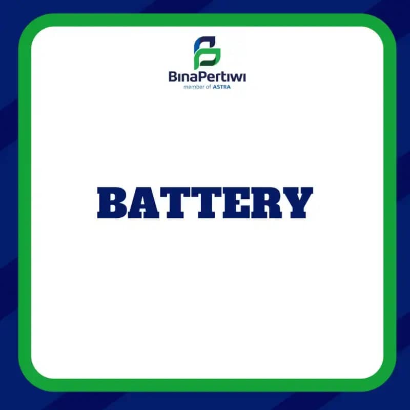 Jual Bina Pertiwi - Allmakes Battery Di Seller Bina Pertiwi - Parts ...