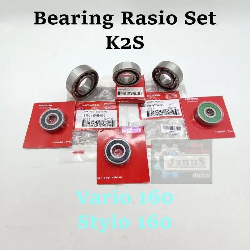 Jual Bearing Rasio Set K2s Honda Vario 160 Stylo 160 Presisi Dan Awet ...