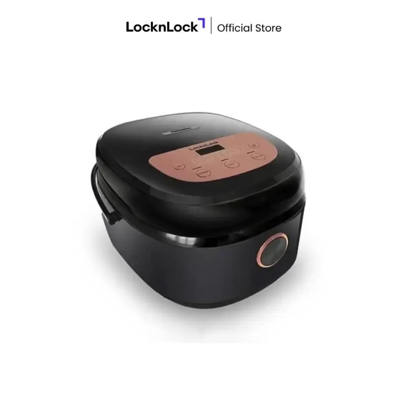 Promo Locknlock Low Carbo Rice Cooker Black 2l - Ejr328blk Diskon 28% ...