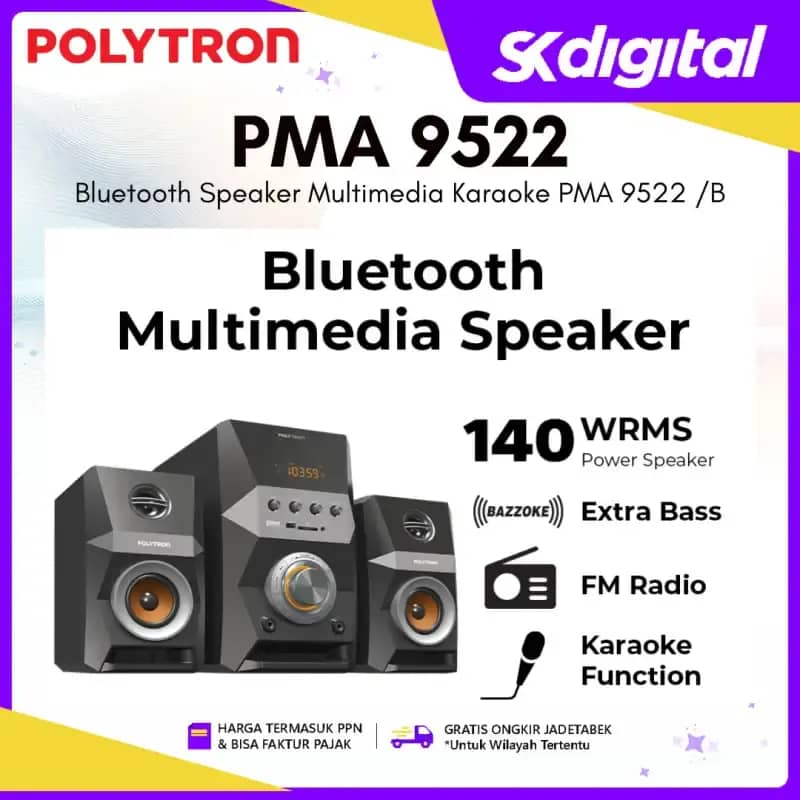 Speaker Polytron Pma 9522 B Garansi Resmi Indonesia 🏷️ Harga Murah ...
