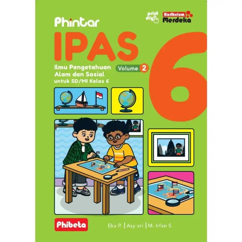 Jual [erlangga Official] Phintar Ipas Merdeka Sd/mi Kelas 1 2 3 4 5 6 Kurikulum Merdeka - Kelas ...