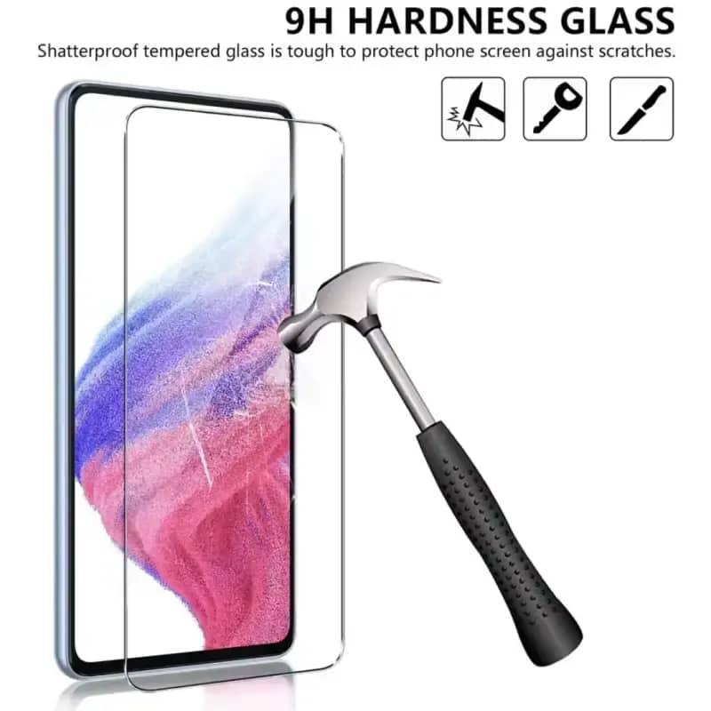 Jual Tempered Glass Realme Note 60, 60x Bening Clear Anti Static Full ...
