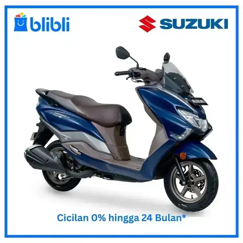 Suzuki Burgman 125 2026 - Harga OTR, Promo Mei, Spesifikasi & Review