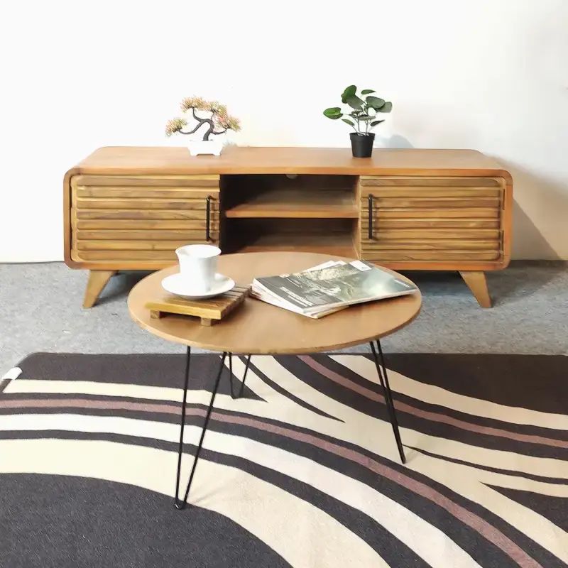 Jual Adiku Mova Meja Kopi Minimalis - Furniture Coffee Table Kayu ...