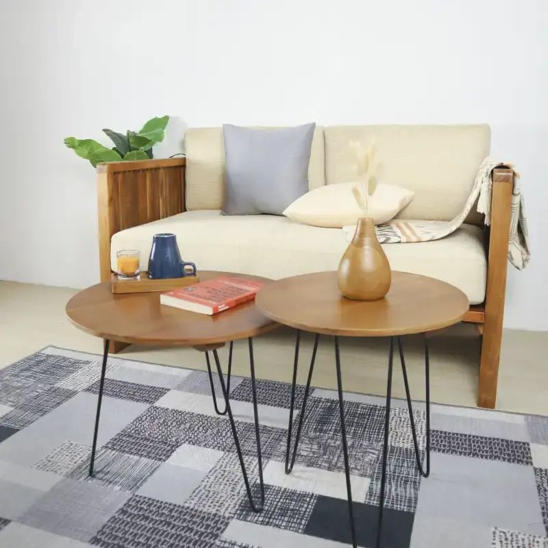 Jual Adiku Mova Meja Kopi Minimalis - Furniture Coffee Table Kayu ...
