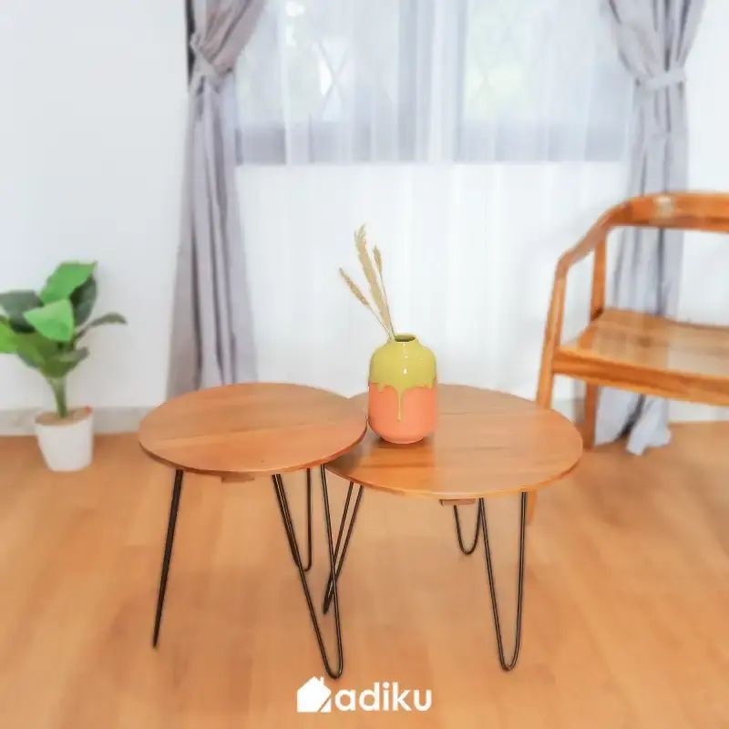 Jual Adiku Mova Meja Kopi Minimalis - Furniture Coffee Table Kayu ...