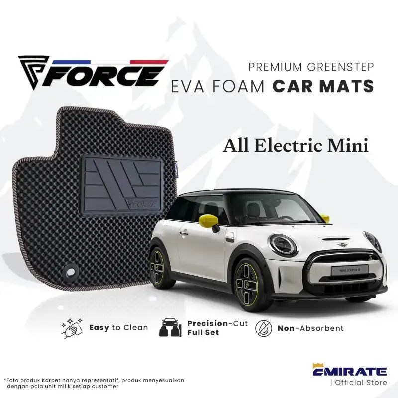 Jual Karpet Mobil Mini Cooper All Electric Mini Eva Force Fullset ...