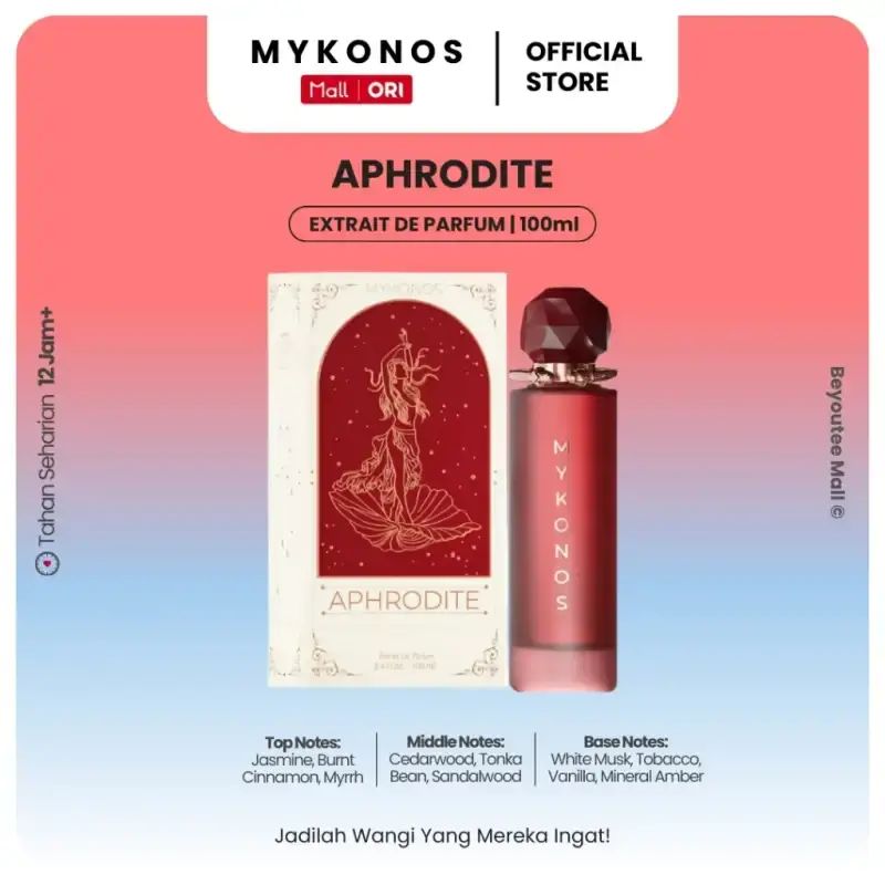 Jual Mykonos Parfum Extrait De Parfum 100ml Series Tahan Lama Di Seller ...