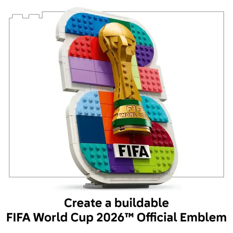 Jual LEGO Editions Football 43032 Fifa World Cup 2026 Official Emblem ...