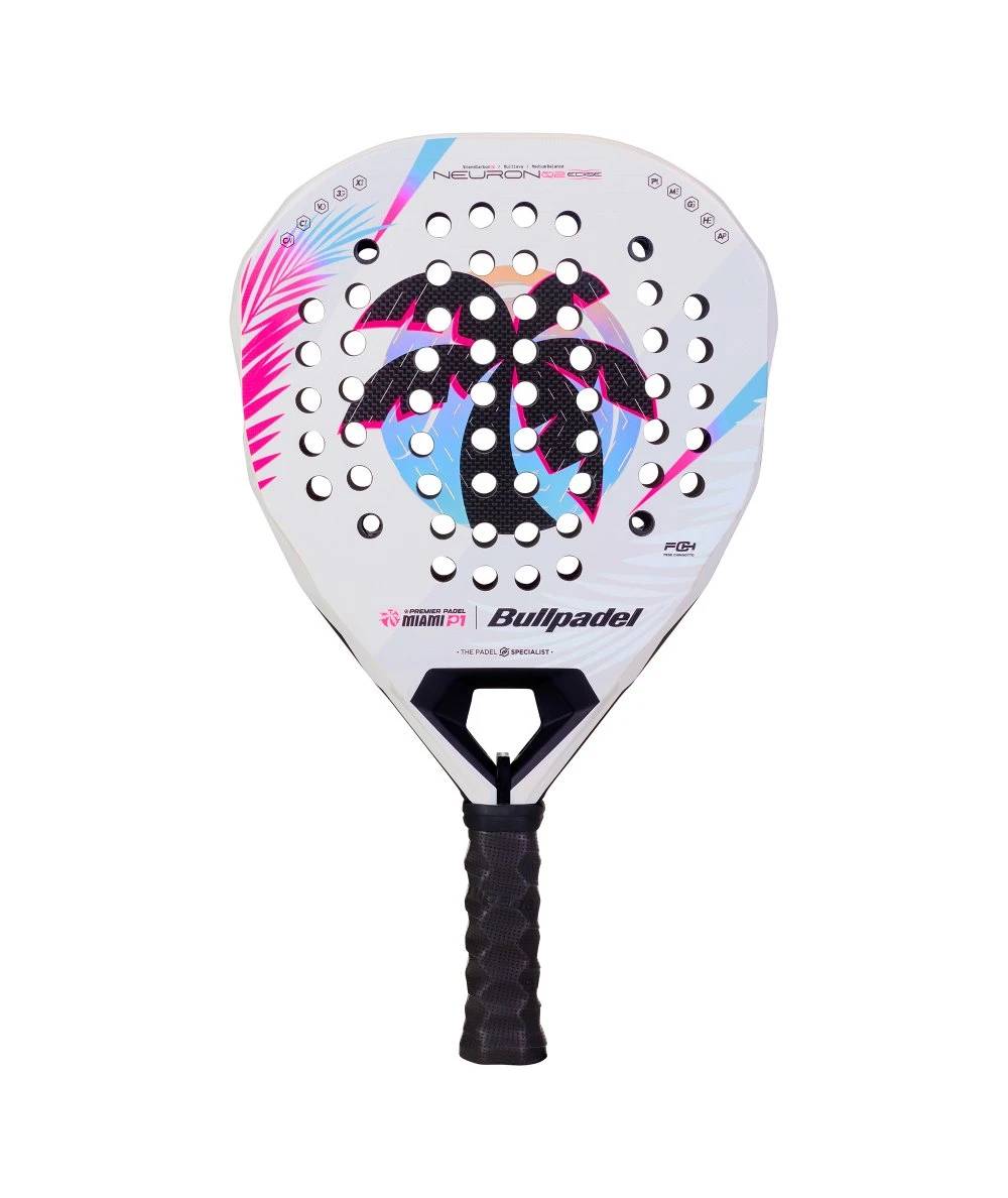 Jual Bullpadel Neuron 02 Edge Miami Edition 2026 - Raket Padel Tenis ...