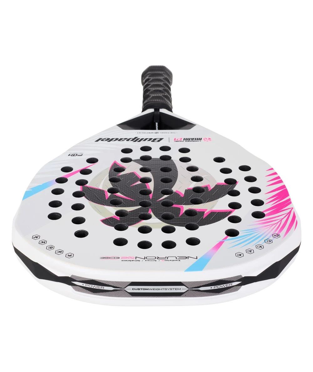 Jual Bullpadel Neuron 02 Edge Miami Edition 2026 - Raket Padel Tenis ...