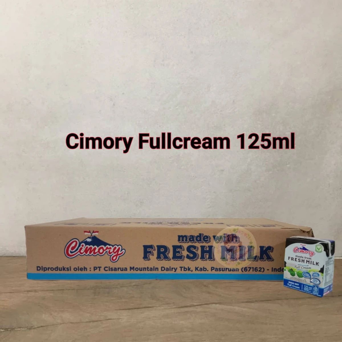 Jual Susu Uht Cimory 125 Ml 1 Karton Fresh Milk Full Cream Isi 40 Pcs ...