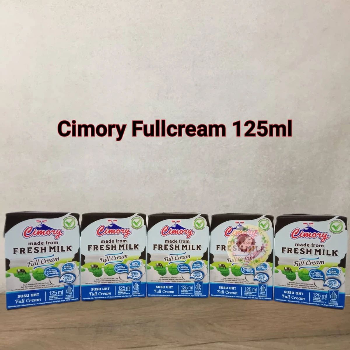 Jual Susu Uht Cimory 125 Ml 1 Karton Fresh Milk Full Cream Isi 40 Pcs ...