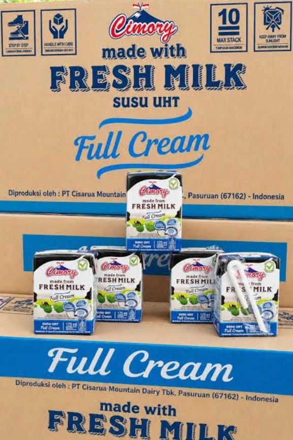 Jual Susu Uht Cimory 125 Ml 1 Karton Fresh Milk Full Cream Isi 40 Pcs ...