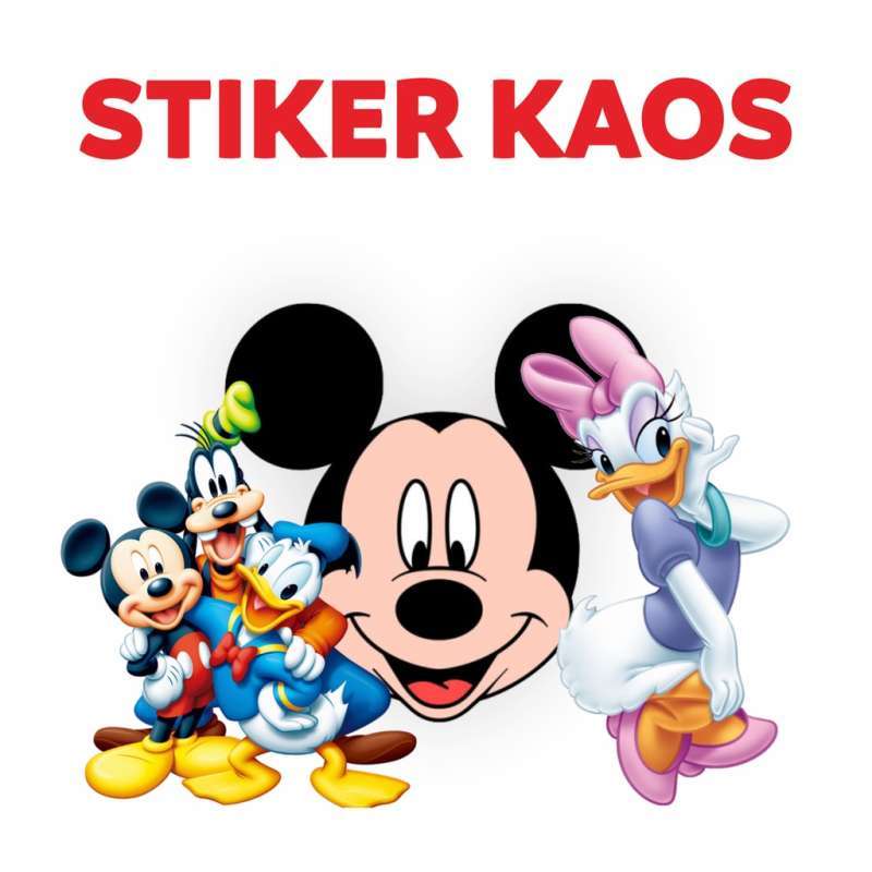 Jual Sablon Setrika | Sticker Kain Mickey Mouse | Stiker Baju ...