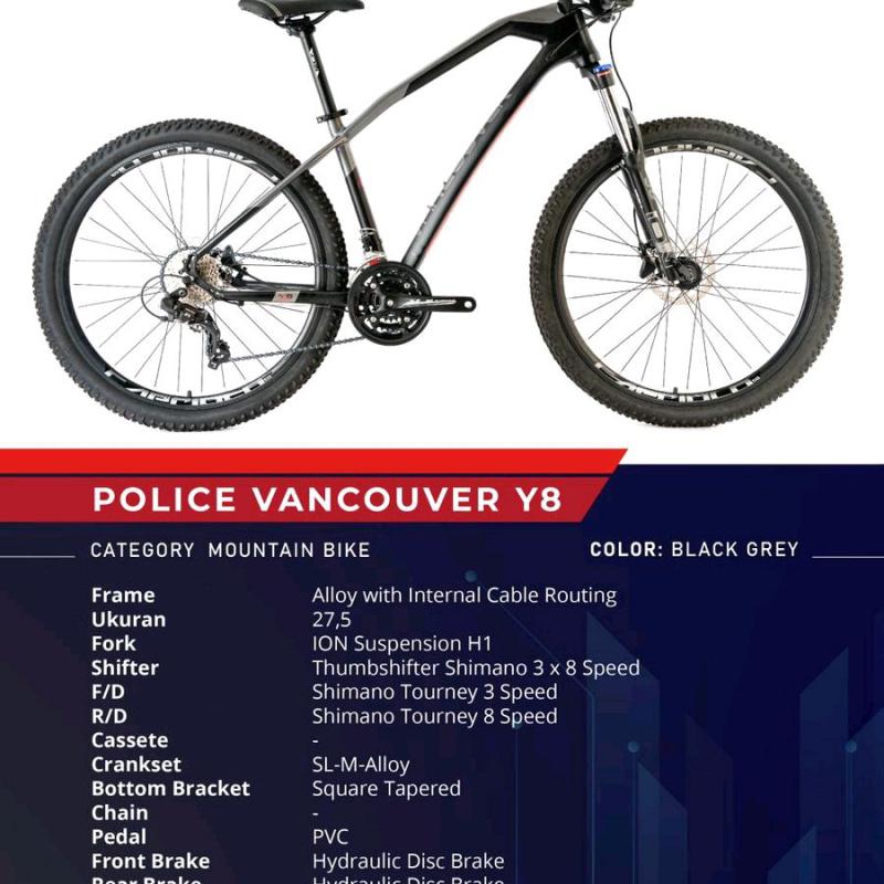 Jual Police Sepeda Vancouver Original Terbaru - Harga Promo Murah ...