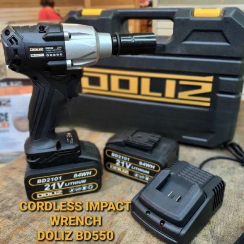 Promo Cordless Impact Wrench Doliz Bd550 Brushless / Doliz Bd 550 21v ...