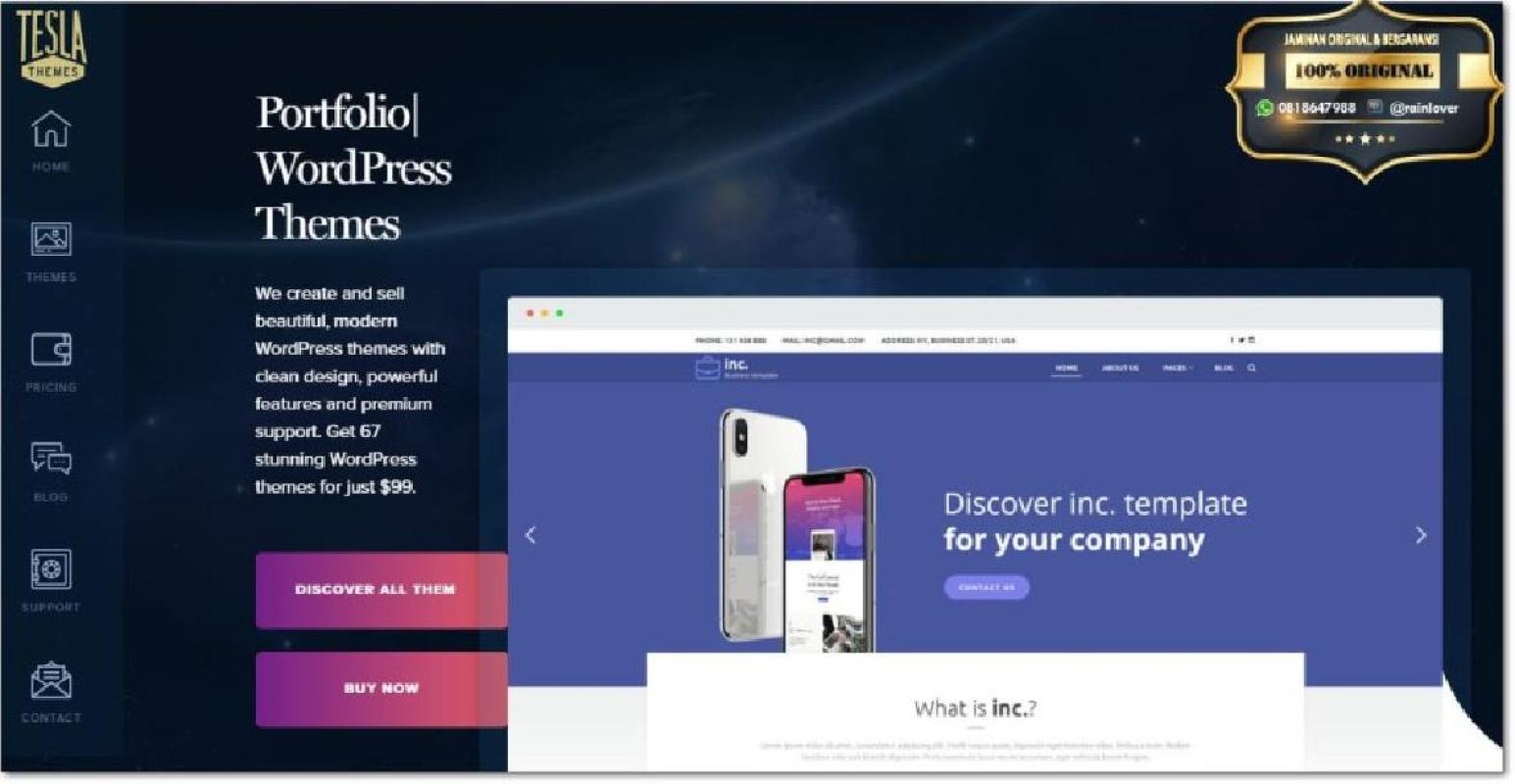 Jual Jual Template Wordpress Original Murah - Harga Diskon Mei 2024 | Blibli