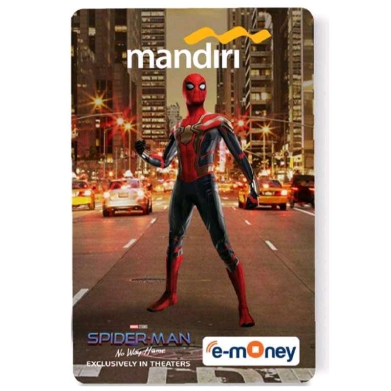 Jual E Money Mandiri Edisi Spiderman No Way Home (standing Pose ...